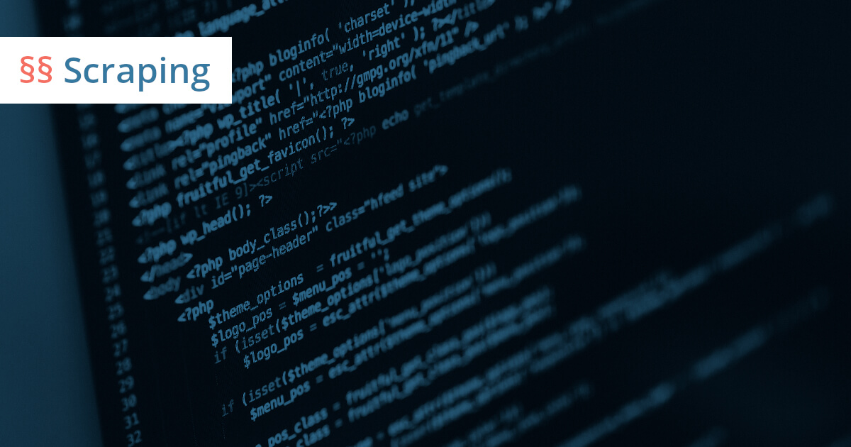 BGH zum Screen Scraping: Auslesen fremder Websites